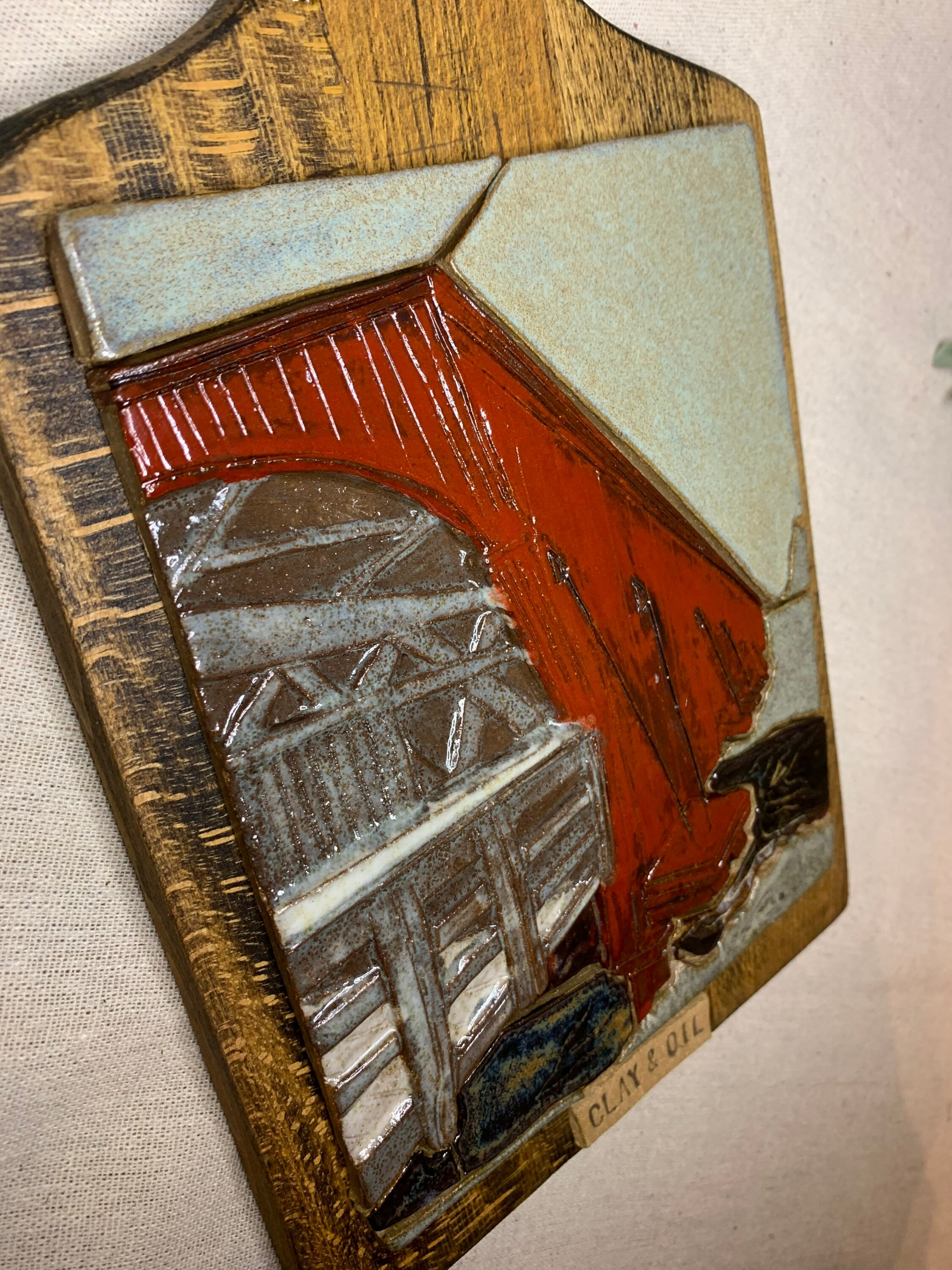 Hogback Madison County Covered Bridge Mosaic - Etsy