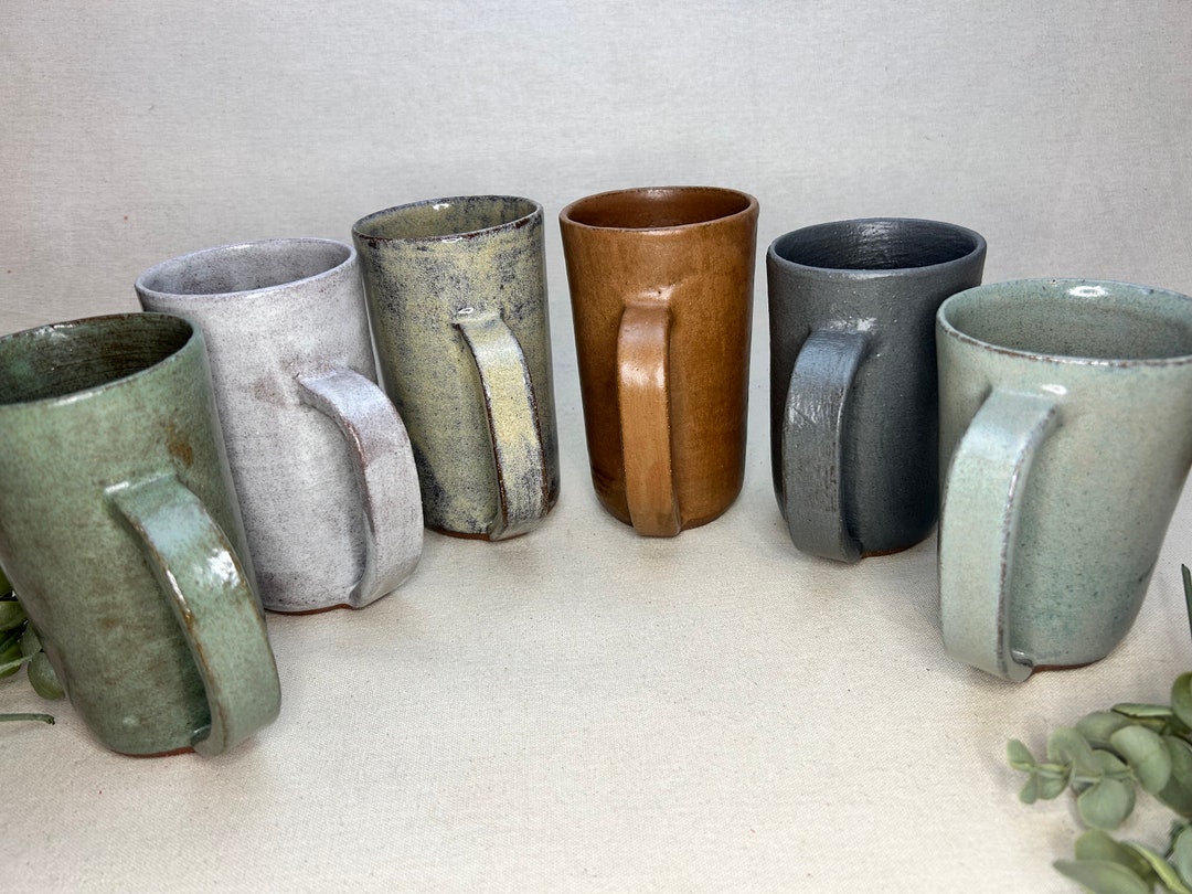 Solid Color Mugs- 5 Glaze Options - Etsy