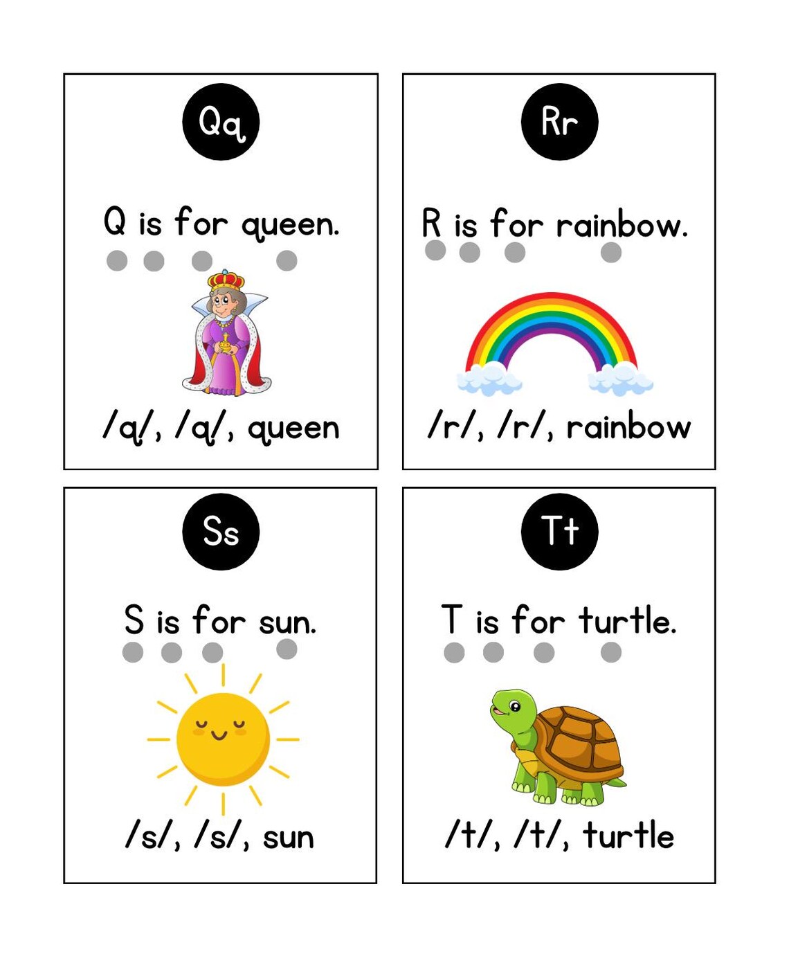 ABC Flash Cards - Etsy