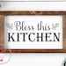 Bless This Kitchen SVG, Kitchen Svg, Dxf and Png Instant Download ...