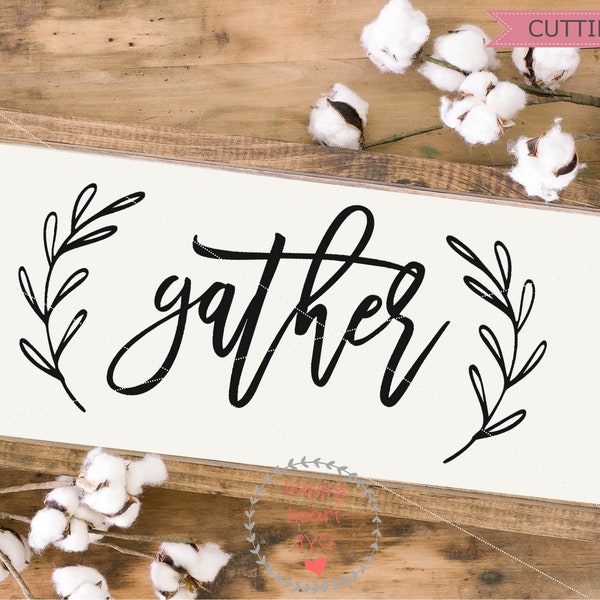 Gather Sign - Etsy