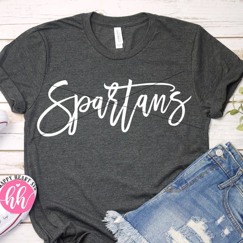 Spartans Svg Spartans Team Svg Game Day SVG Spartans Fan | Etsy