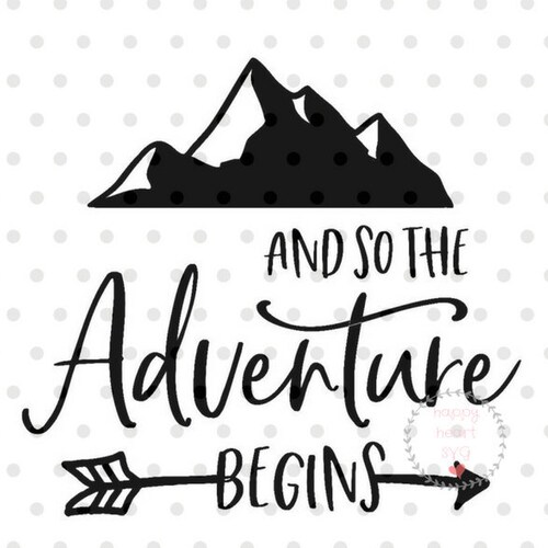 Adventure Awaits SVG Instant Download Vector Wilderness - Etsy