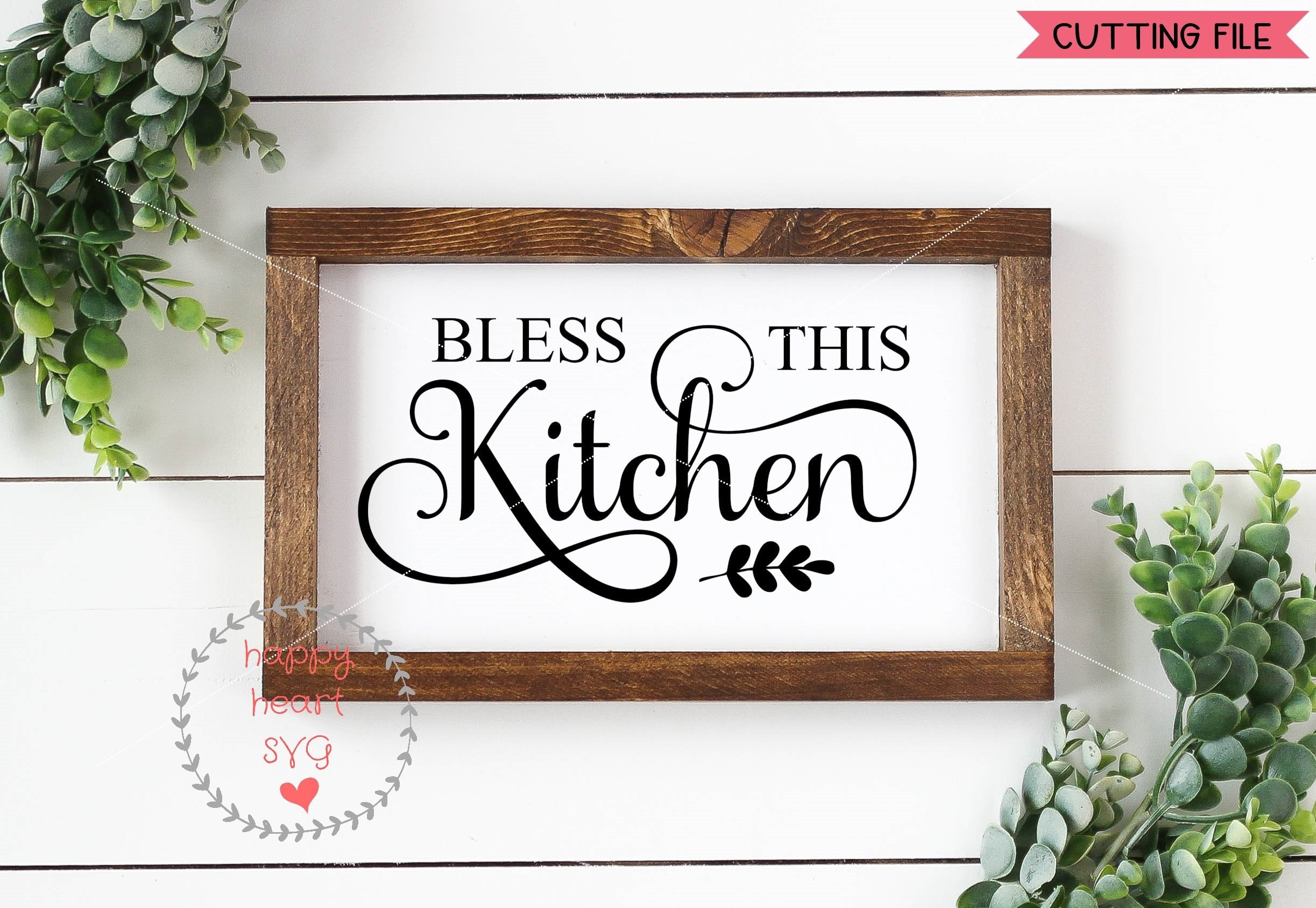 Bless This Kitchen SVG, Kitchen Svg, Dxf and Png Instant Download ...