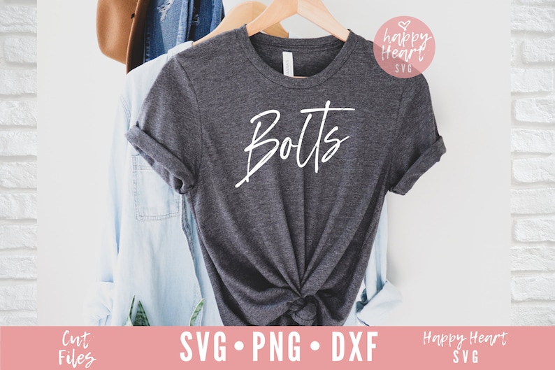 Bolts Svg, Football Svg, Hockey Svg, Bolts Team Svg, Game Day SVG ...