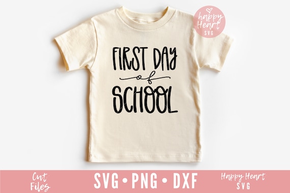 First Day of School SVG Back to School Svg School SVG Png - Etsy