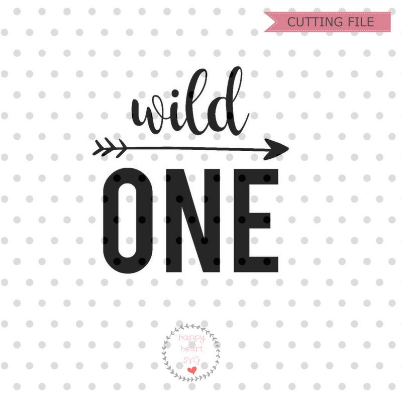 Wild One SVG First Birthday Svg Dxf and Png Instant - Etsy