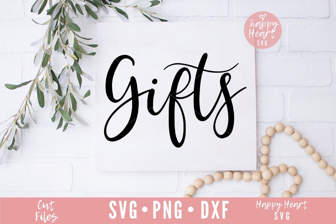 Gifts Svg, Wedding SVG, Wedding Sign Svg, Cards and Gifts Svg, Advice ...