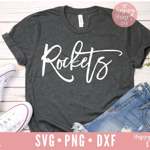 Rockets Svg Basketball Svg Game Day SVG Rockets Team Svg - Etsy