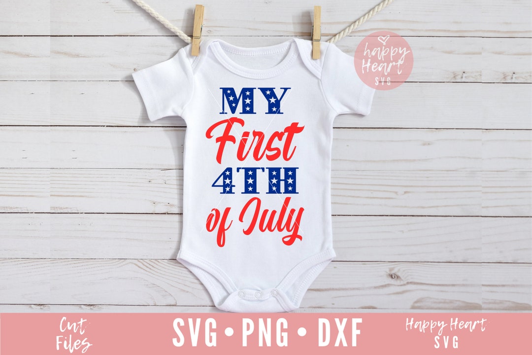 My First 4th of July SVG, Patriotic Svg, Dxf,png Instant Download ...