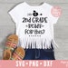 Second Grade Svg Hello Second Grade SVG First Day of School - Etsy
