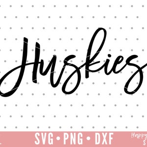 Huskies Svg, Football Svg, Hockey Svg, Basketball Svg, Game Day SVG ...