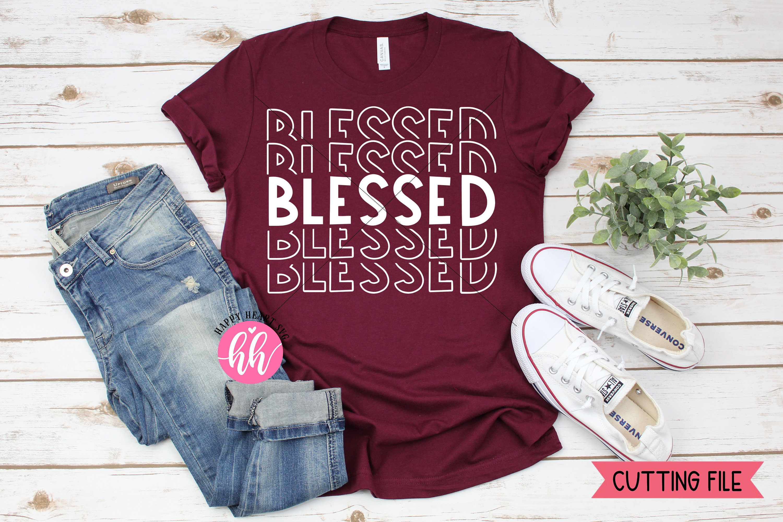Blessed Svg Blessed Beyond Measure SVG Christian Svg Dxf | Etsy