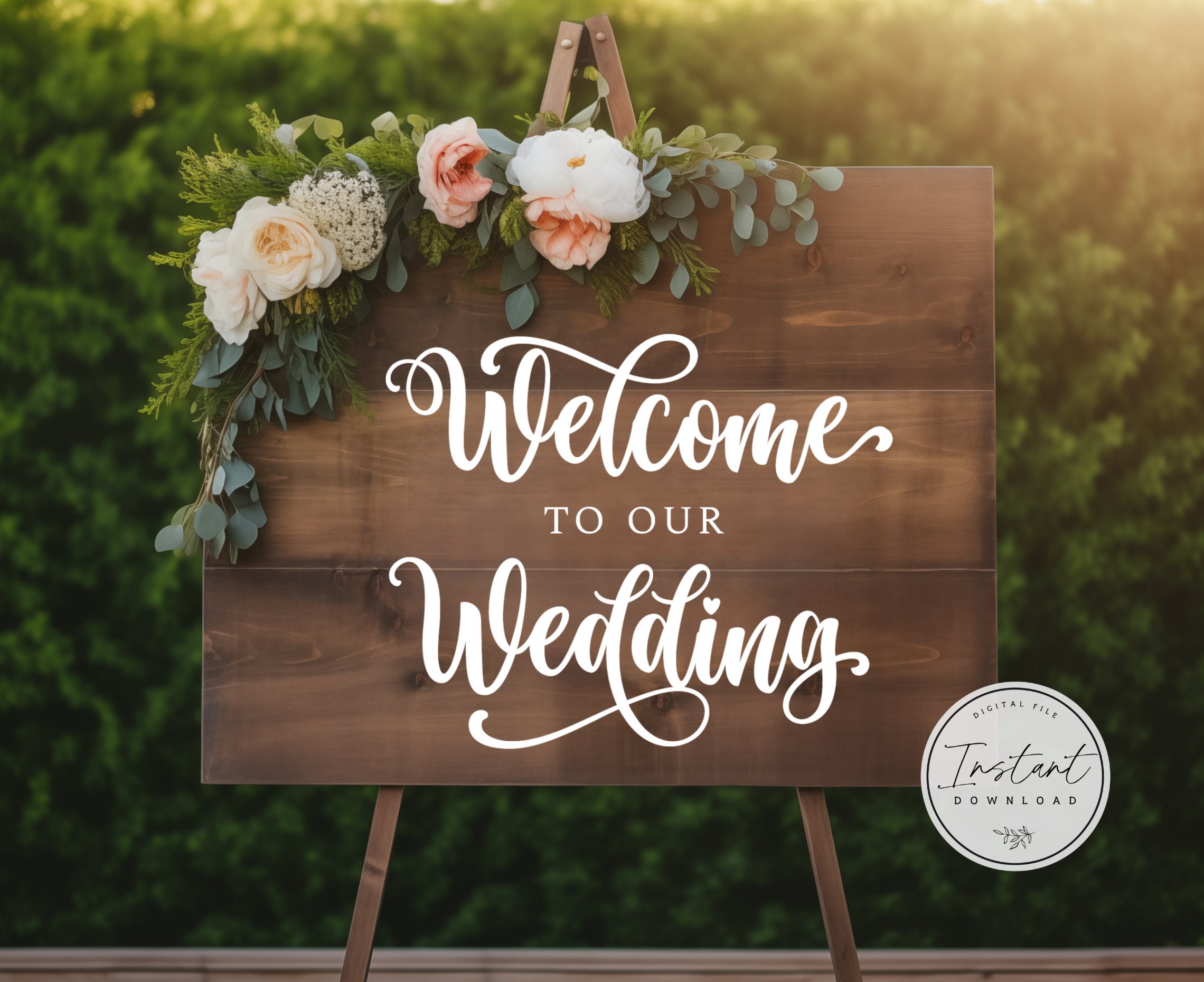 Welcome to Our Wedding Svg, Wedding Svg, Wedding SVG File, Bride Groom ...