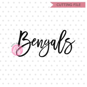 Bengals Svg, Football Svg, Game Day SVG, Bengals Team Svg, Dxf, Png ...