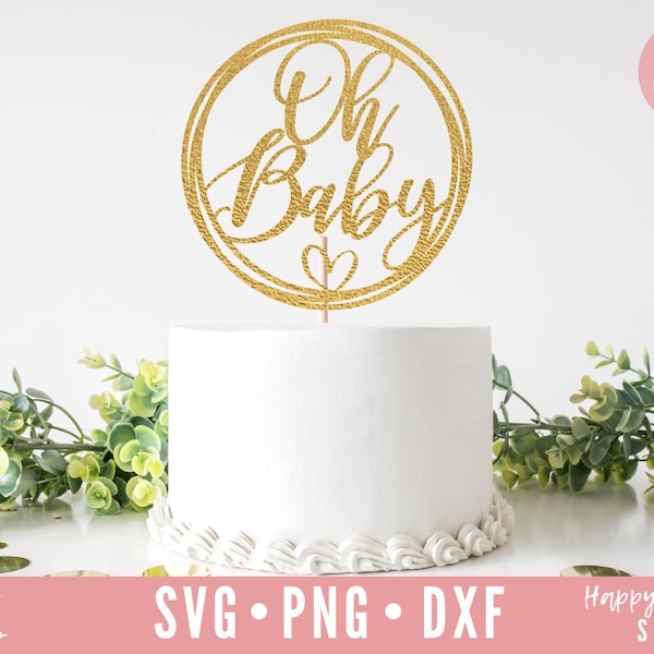 Oh Baby Topper - Etsy Australia