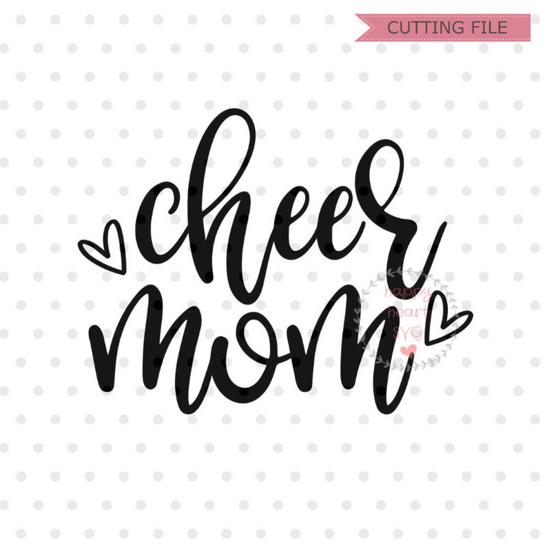 Cheer Mom Svg Cheer SVG Cheerleader Svg Dxf Png Instant - Etsy