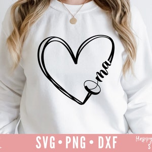Oma SVG, Oma Shirt Svg, Oma Saying Svg, Oma Quote Svg, Blessed Oma SVG ...