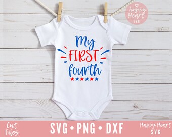 My 1st Fourth of July Svg, 4th of July Svg, Patriotic Svg, America Svg ...