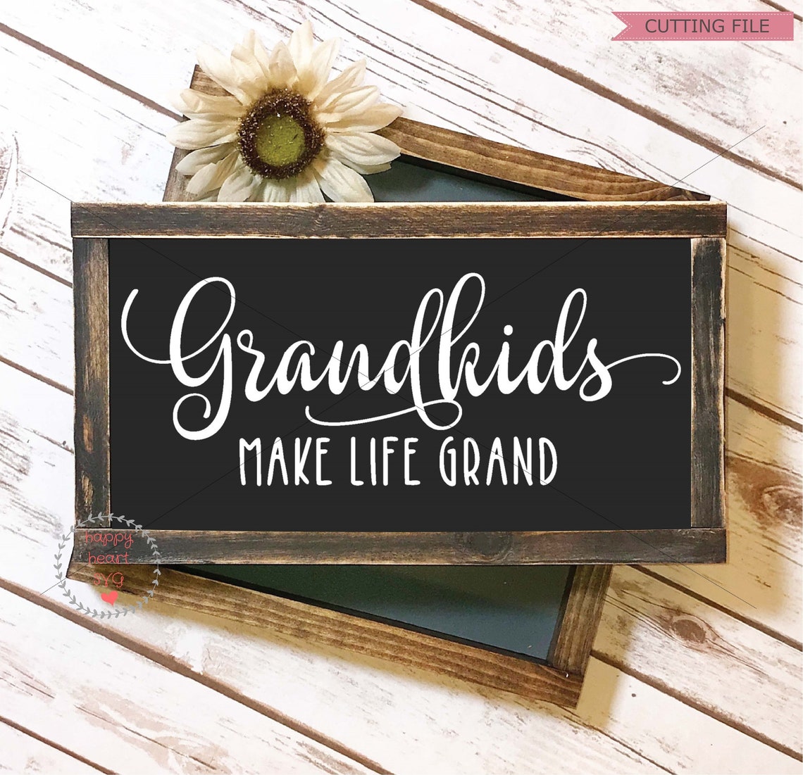 Grandkids Make Life Grand SVG Family Svg Dxf and Png Instant - Etsy
