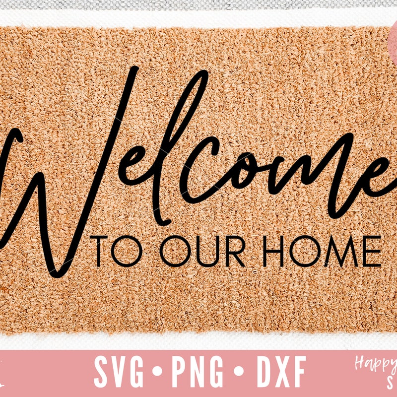 Welcome Mat Svg - Etsy