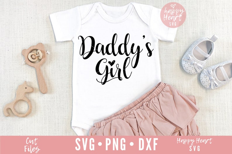 Daddy's Girl SVG, Father's Day Design (digital Download) - Etsy