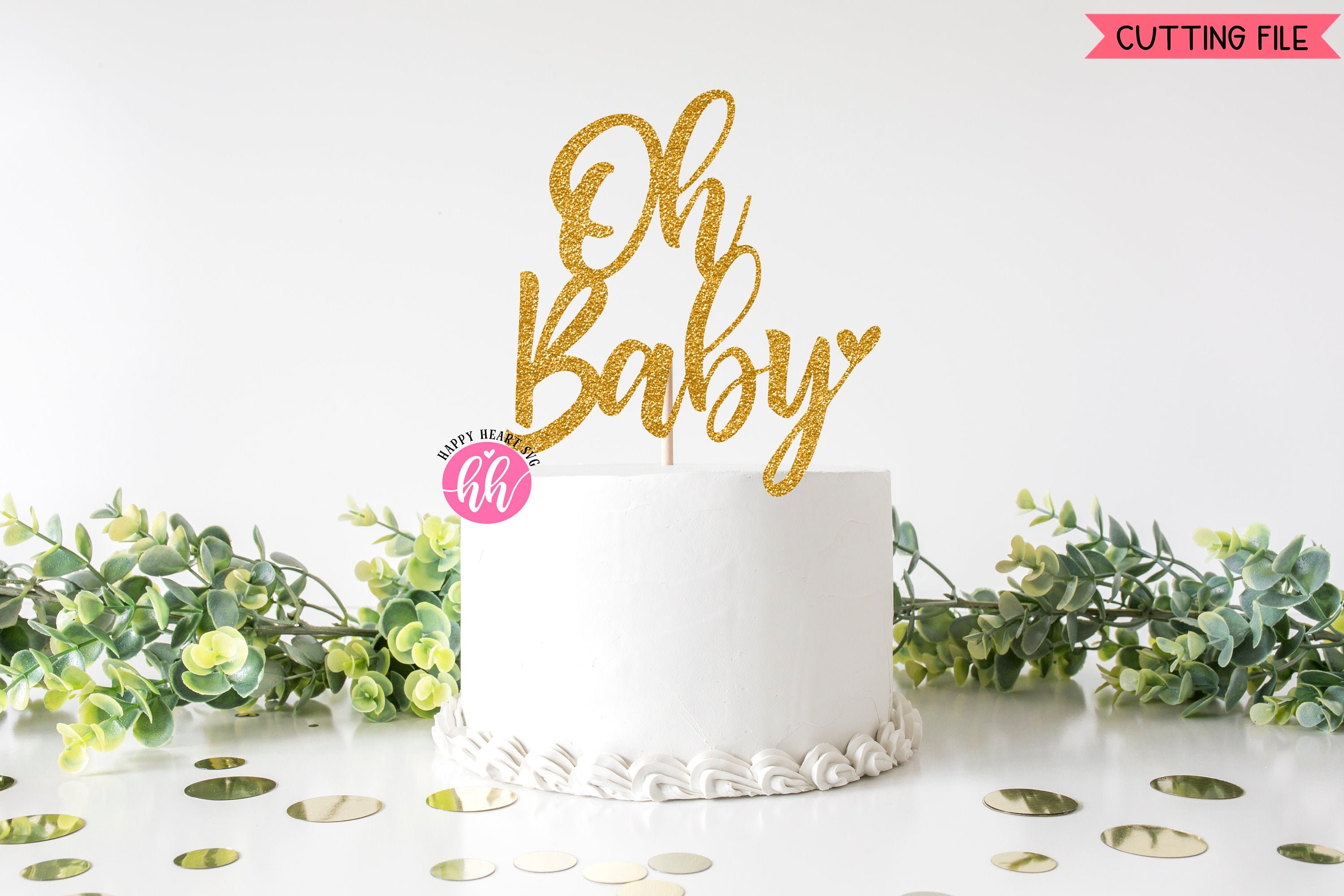 Oh Baby Svg Cake Topper Svg Oh Baby Cake Topper Svg Baby | Etsy UK