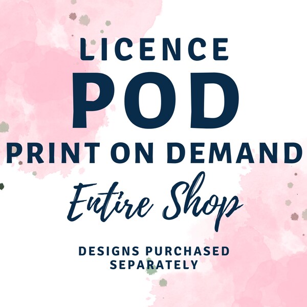 Print on Demand Pod - Etsy