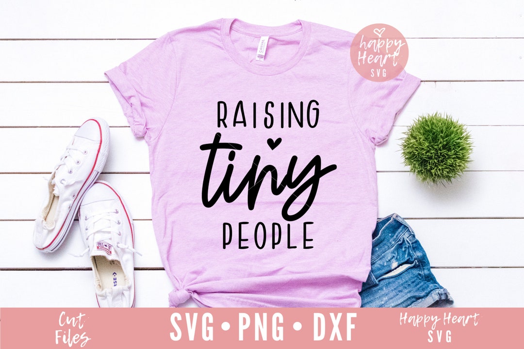 Raising Tiny People Svg, Momlife Svg, Tiny Human Tamer Svg, Mom Life ...