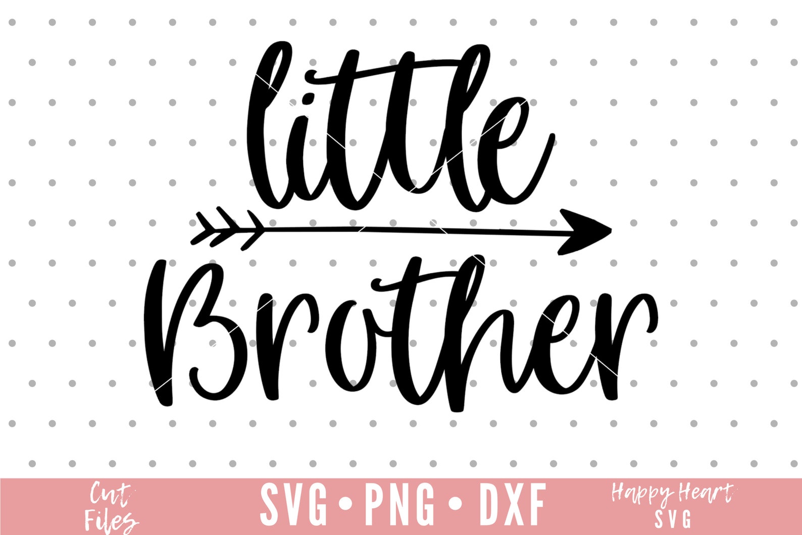 Little Brother SVG Little Bro SVG Dxf and Png Instant - Etsy