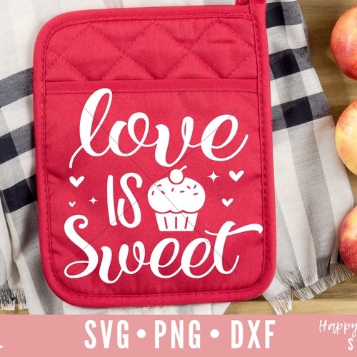 Whisked With Love Pot Holder SVG Valentine's Day Pot - Etsy