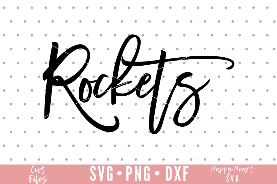 Rockets Svg Basketball Svg Game Day SVG Rockets Team Svg - Etsy
