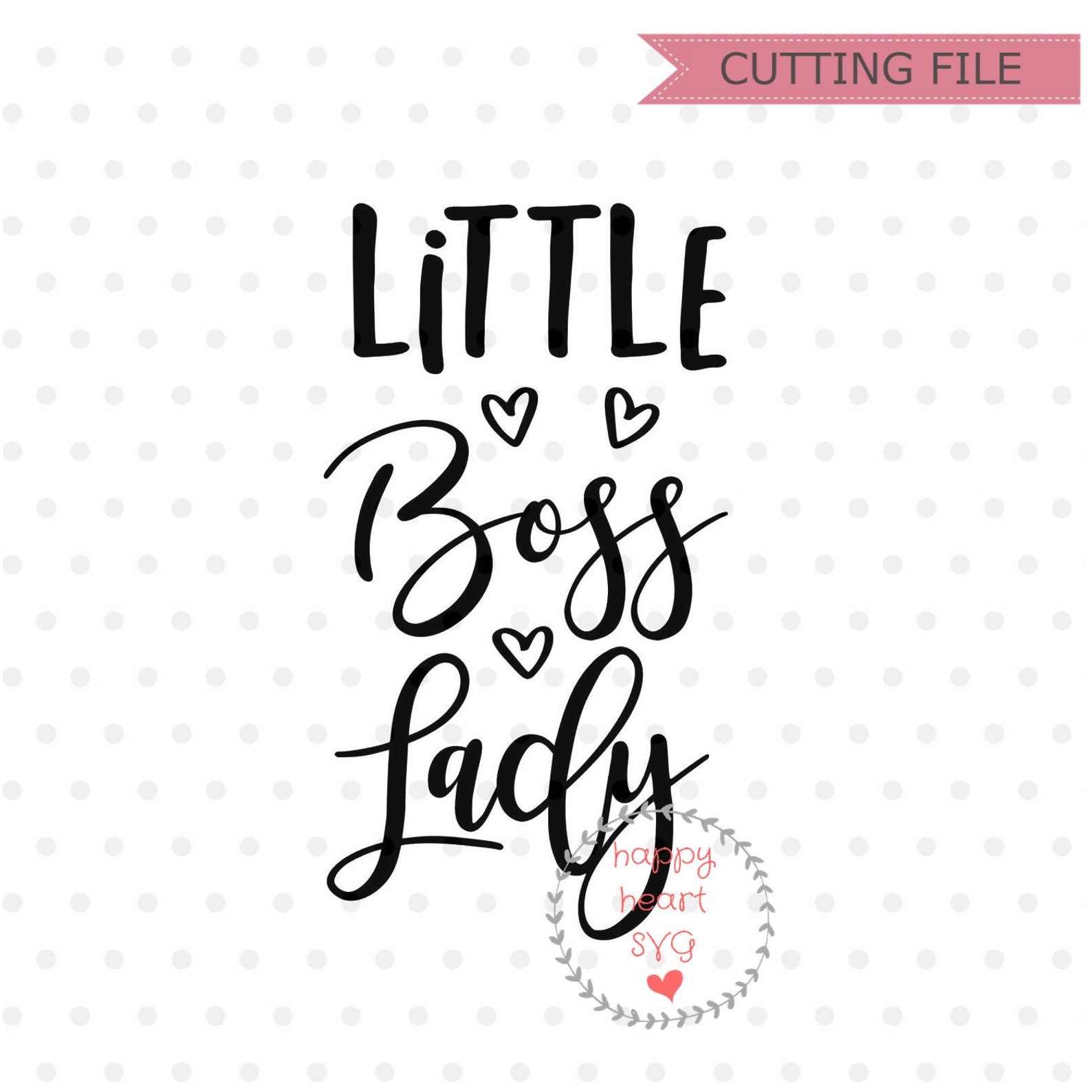 Little Boss Lady SVG Little Boss SVG Baby Svg Dxf and Png - Etsy
