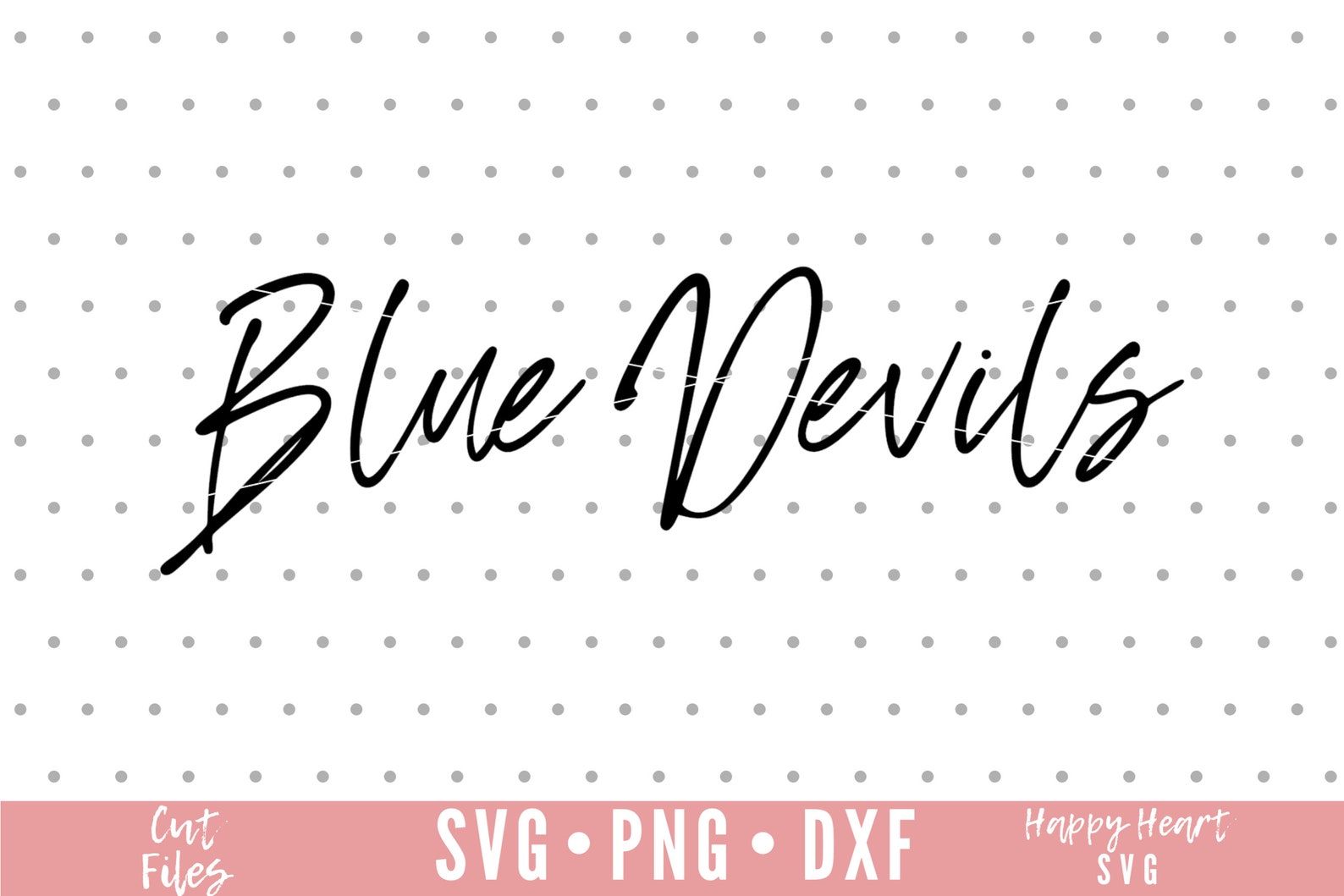 Blue Devils Svg Football Svg Game Day SVG Blue Devils Team | Etsy