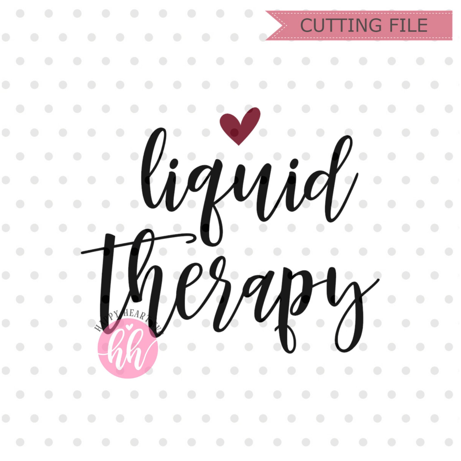 Liquid Therapy SVG Wine Svg Dxf Instant Download Wine - Etsy