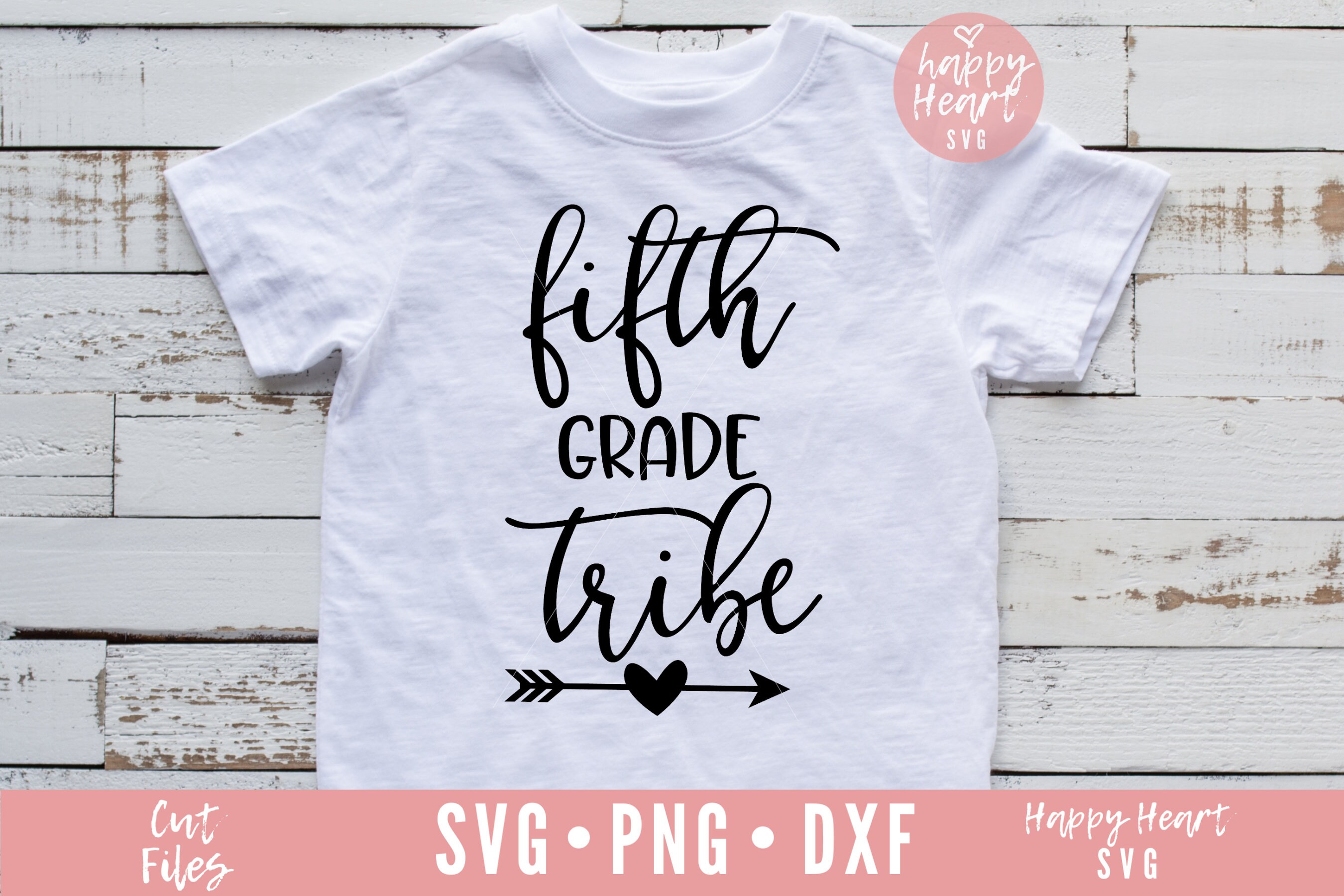 Fifth Grade Tribe svg Hello Fifth Grade SVG Happy first day | Etsy