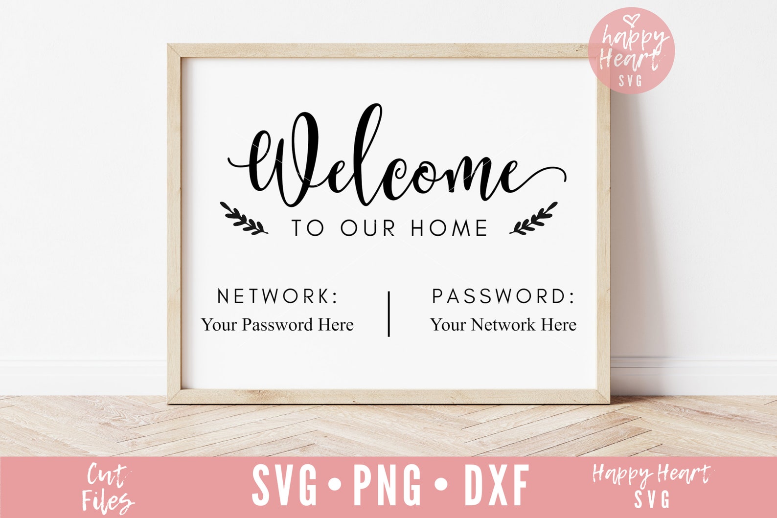 Wifi Password Svg Wifi Sign SVG Welcome to Our Home Sign - Etsy