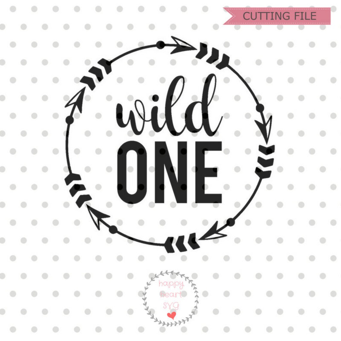 Wild One SVG First Birthday Svg Dxf and Png Instant - Etsy
