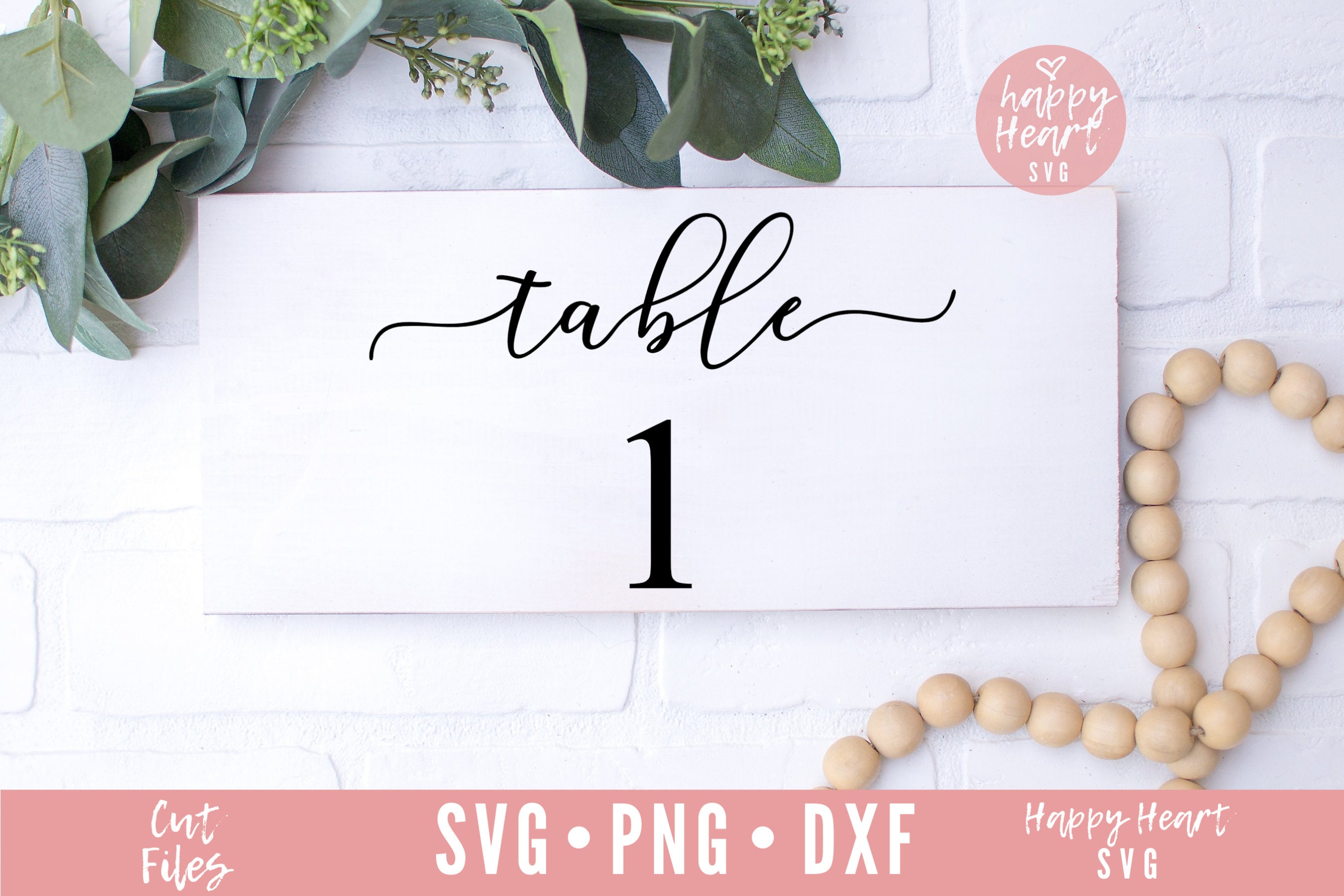 Wedding Table Number Bundle Wedding Bundle Wedding Sign - Etsy