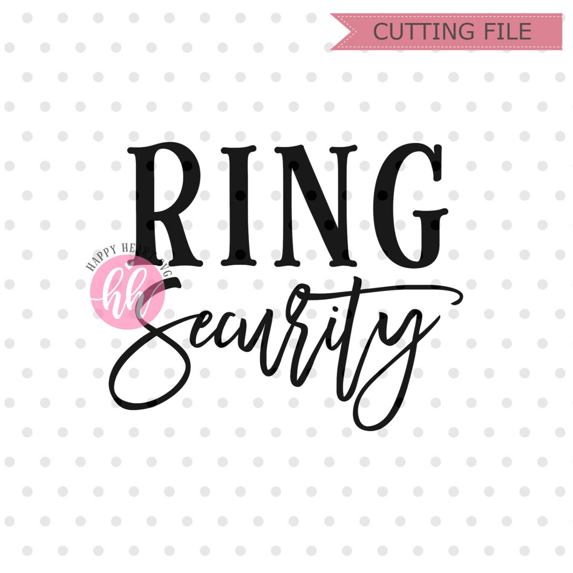 Ring Security SVG Ring Bearer Svg Wedding SVG Bridal Svg - Etsy