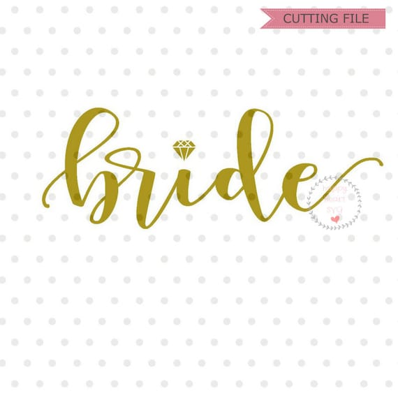 Bride SVG Wedding SVG File Bride Svg Dxf and Png Instant - Etsy Canada