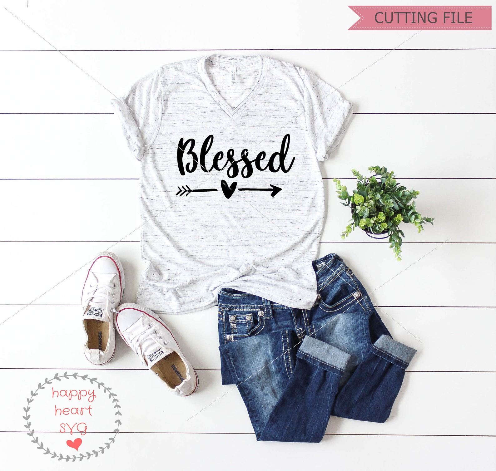 Blessed SVG Blessed Svg Dxf and Png Instant Download - Etsy