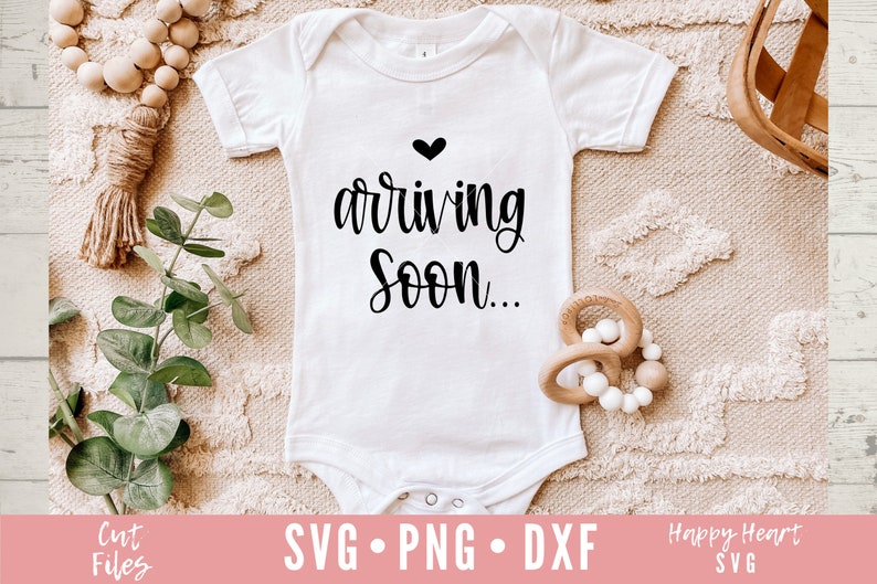 Arriving Soon Svg Coming Soon SVG Pregnancy Announcement - Etsy Hong Kong