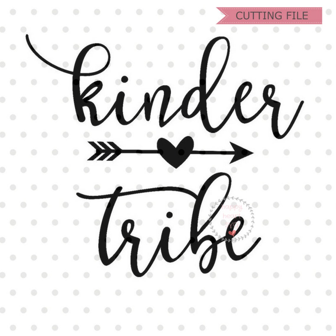 Kinder tribe svg Hello kindergarten svg Happy first day of | Etsy