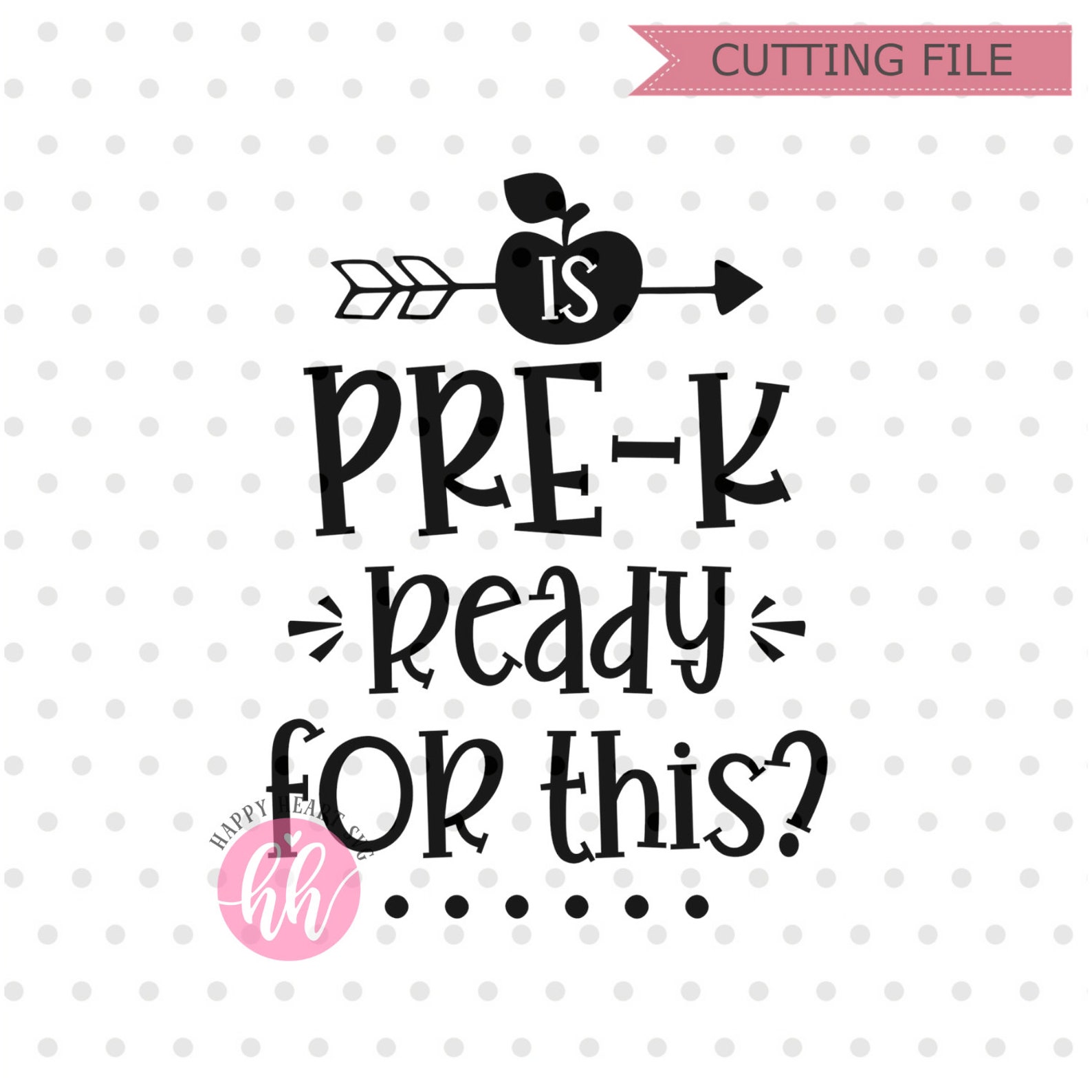 Pre K Svg Hello Pre K Svg First Day of School SVG Back to - Etsy
