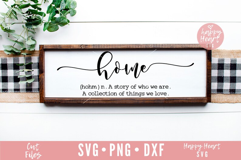 Home Definition SVG, Home Svg, Home Sweet Home Svg, Dxf, Png Instant ...