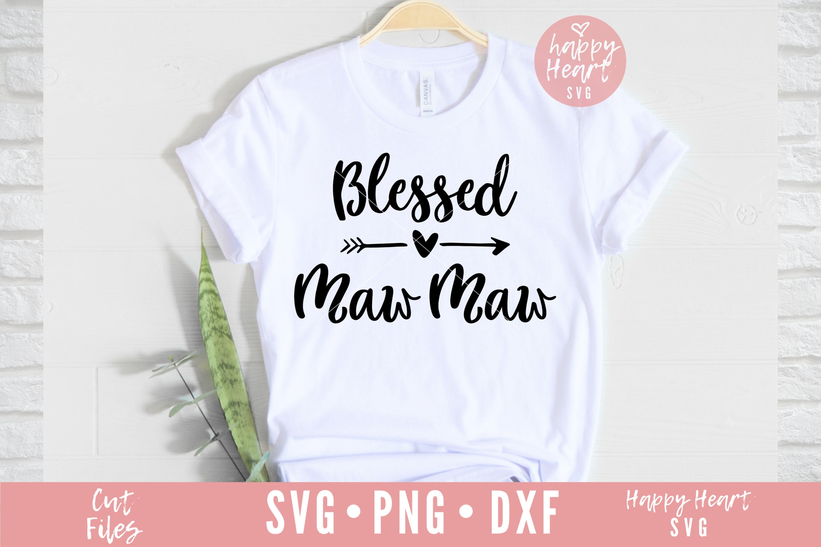 Blessed Maw Maw Svg Maw Maw Svg Blessed Grandma Svg Mawmaw | Etsy