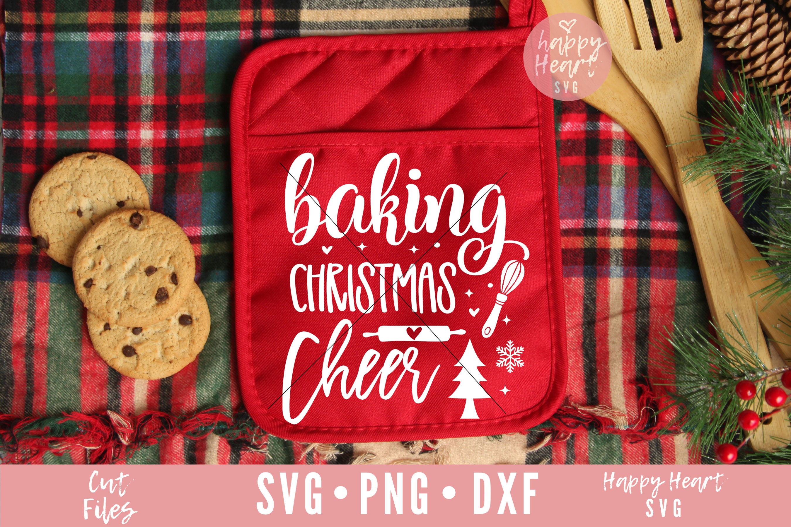 Christmas Pot Holder SVG Bundle Christmas Baking Bundle | Etsy