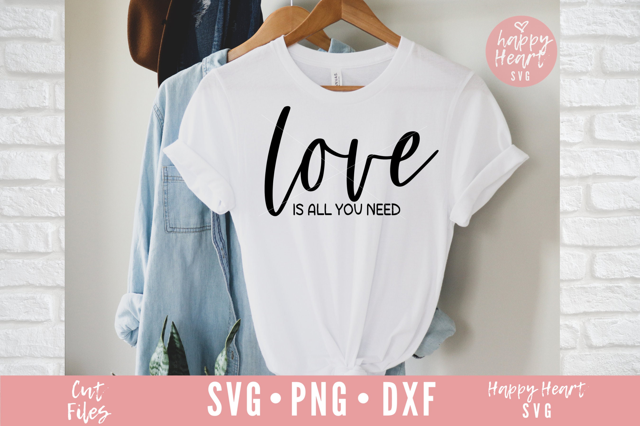 All You Need is Love SVG Love Svg Dxf and Png Instant | Etsy