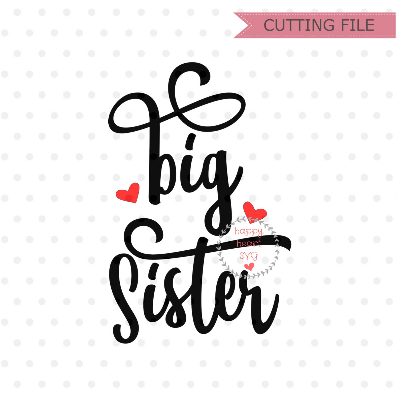 Hermana mayor SVG, hermana svg, dxf y png descarga instantánea, hermana ...